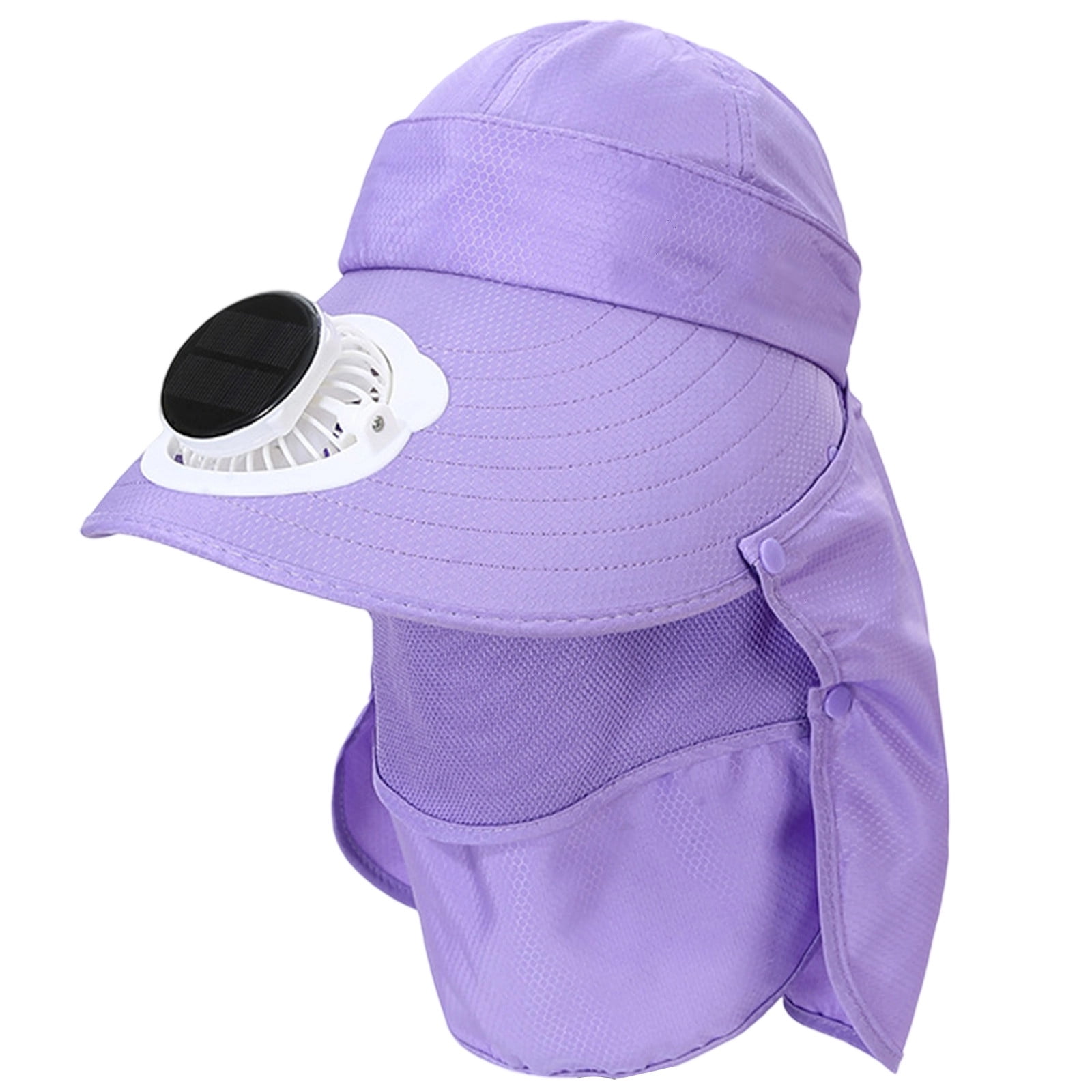 Glisme Sun Hat With Fans For Women Solar Fan Hat Outdoor Working Summer ...