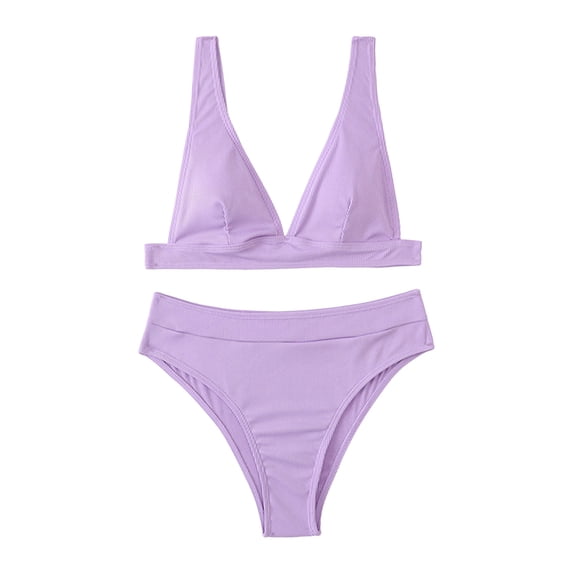 Glisme Swimsuits For Women Swimwear Halter Two Piece Swimwears Tankinis ...