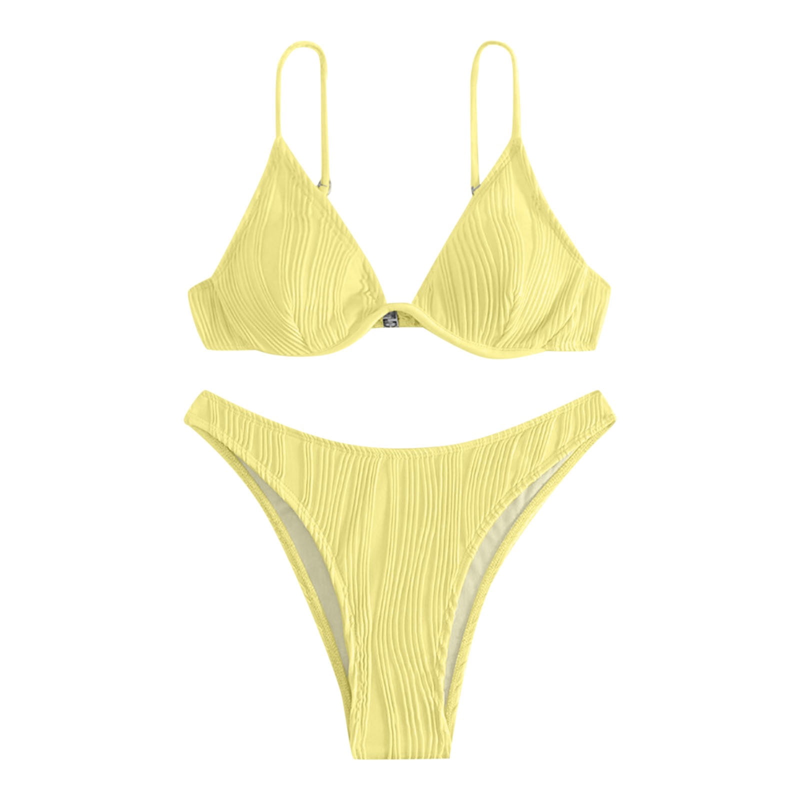 Glisme Swimsuits For Women Swimwear Tankini Set Low Cut Bikini Top With ...