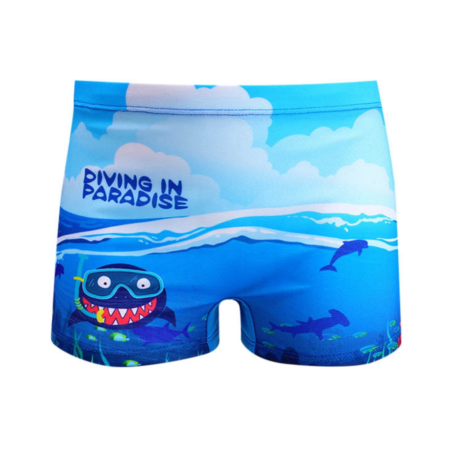 Glisme Toddler Boy Swimsuit Kids Cute Cartoon Swim Trunks Spa Shorts ...