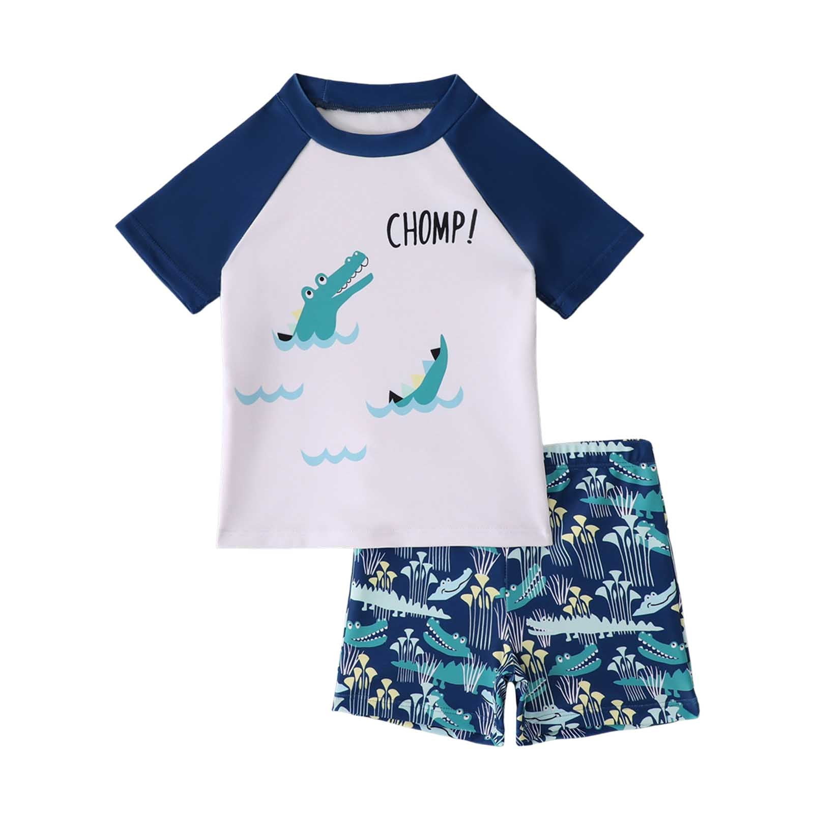 Glisme Toddler Boy Swimsuit Summer Swimwear Beach And Pool Activities ...