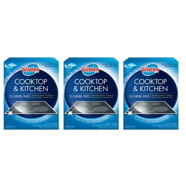 Weiman Cook Top Scrubbing Pads, Scratch-Free Cooktop Cleaning, 3 Count ...