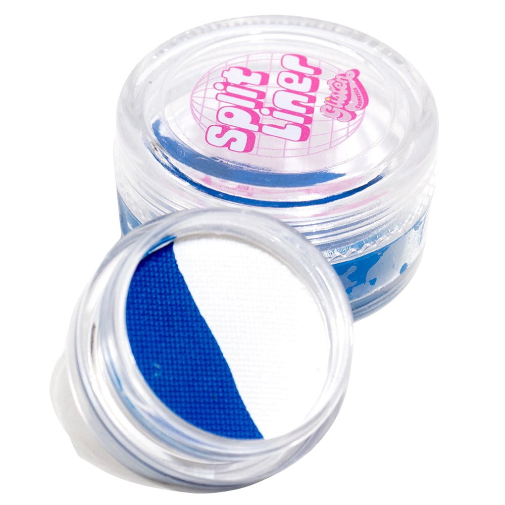 Glisten Cosmetics Split Liner - Pottery - UV Blue & White - Walmart.com