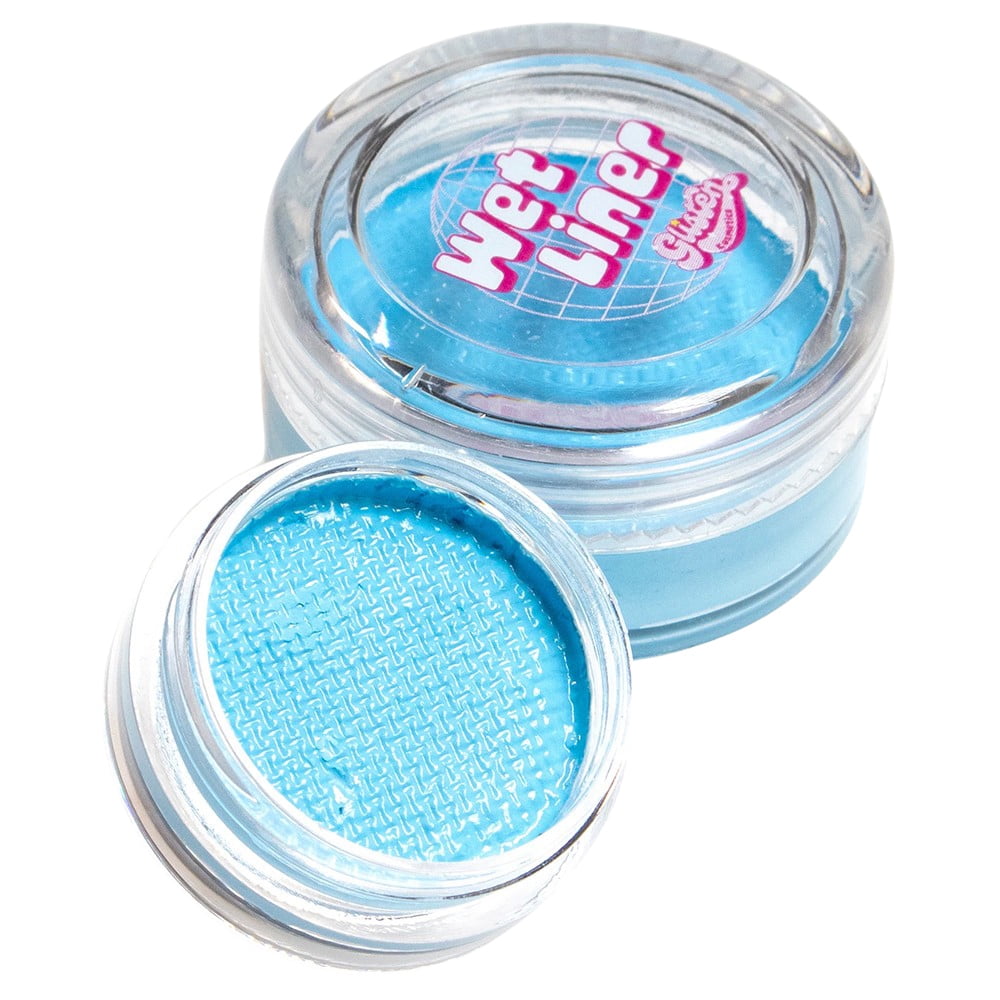 Glisten Cosmetics Wet Liner - Neon - Blueberry - UV Baby Blue - Walmart.com