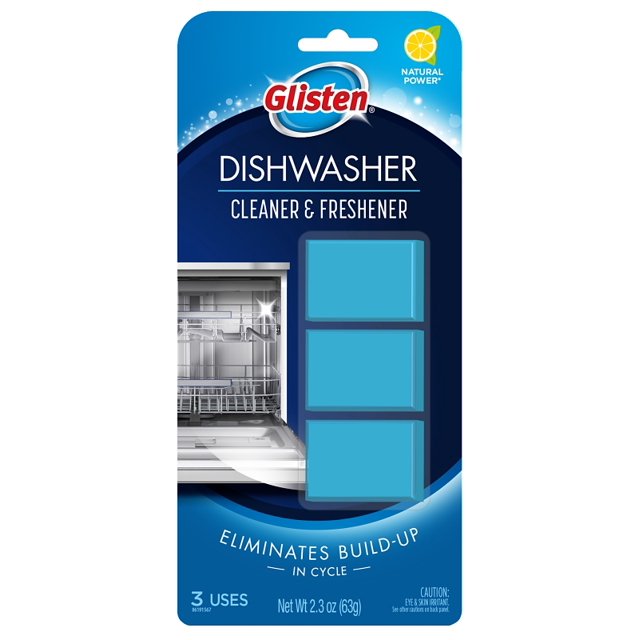 Glisten Dishwasher Cleaner & Freshener, 3 Tablets - Walmart Business ...