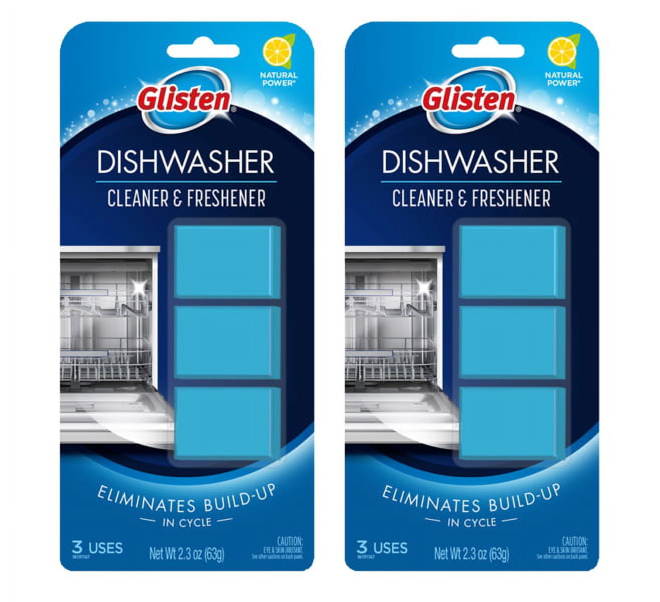 Glisten Dishwasher Cleaner & Freshener, 6 Tablets - Walmart.com