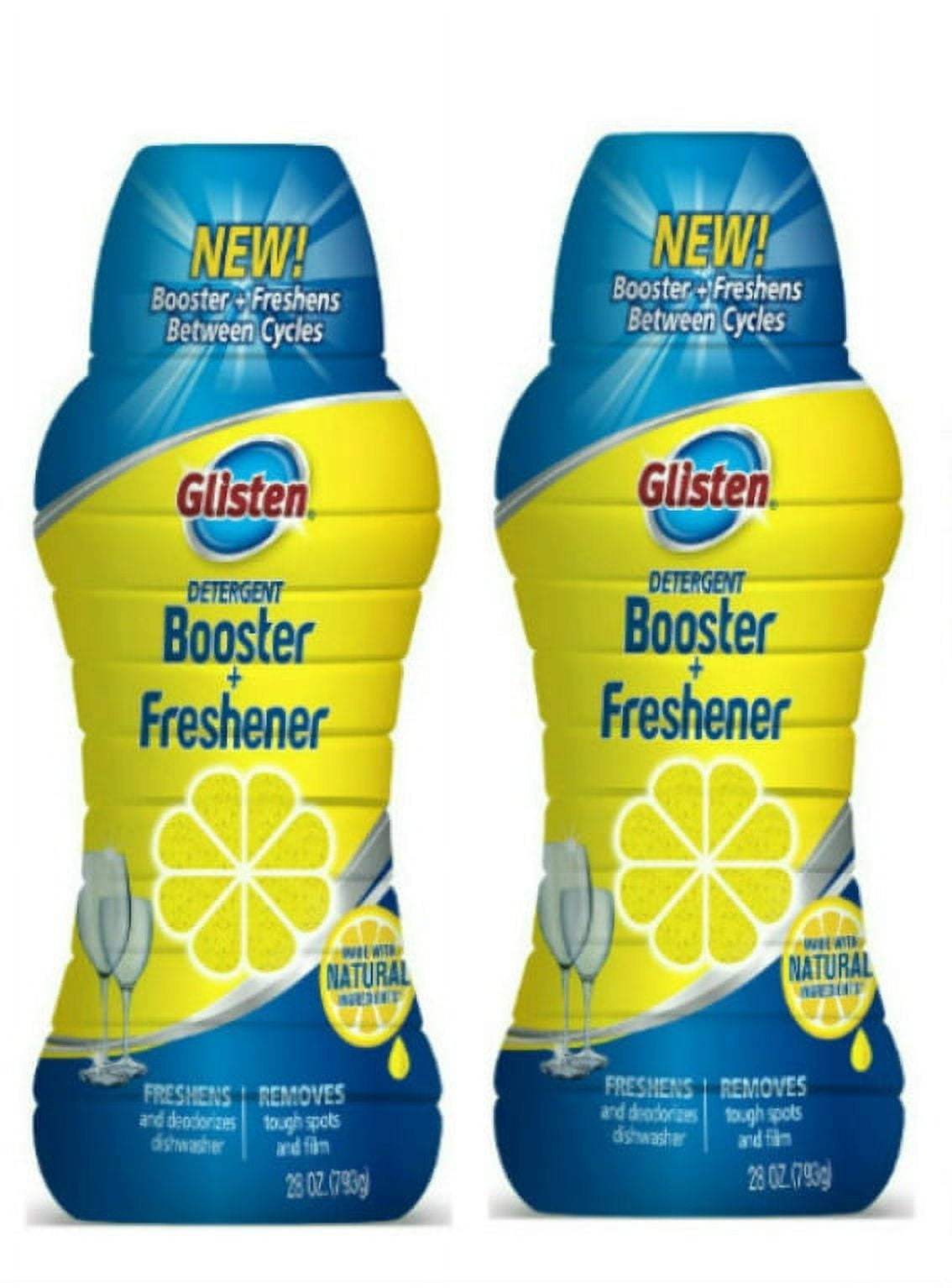 Glisten Dishwasher Detergent Booster and Freshener 2-Pack - Walmart.com