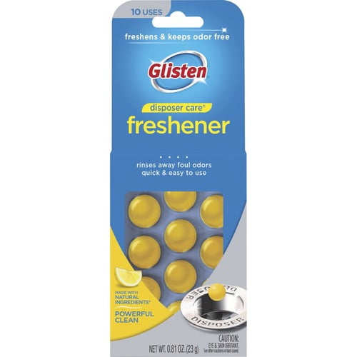Glisten Disposer Care Freshener - Tablet - 0.81 oz - 10 / Pack | Bundle ...