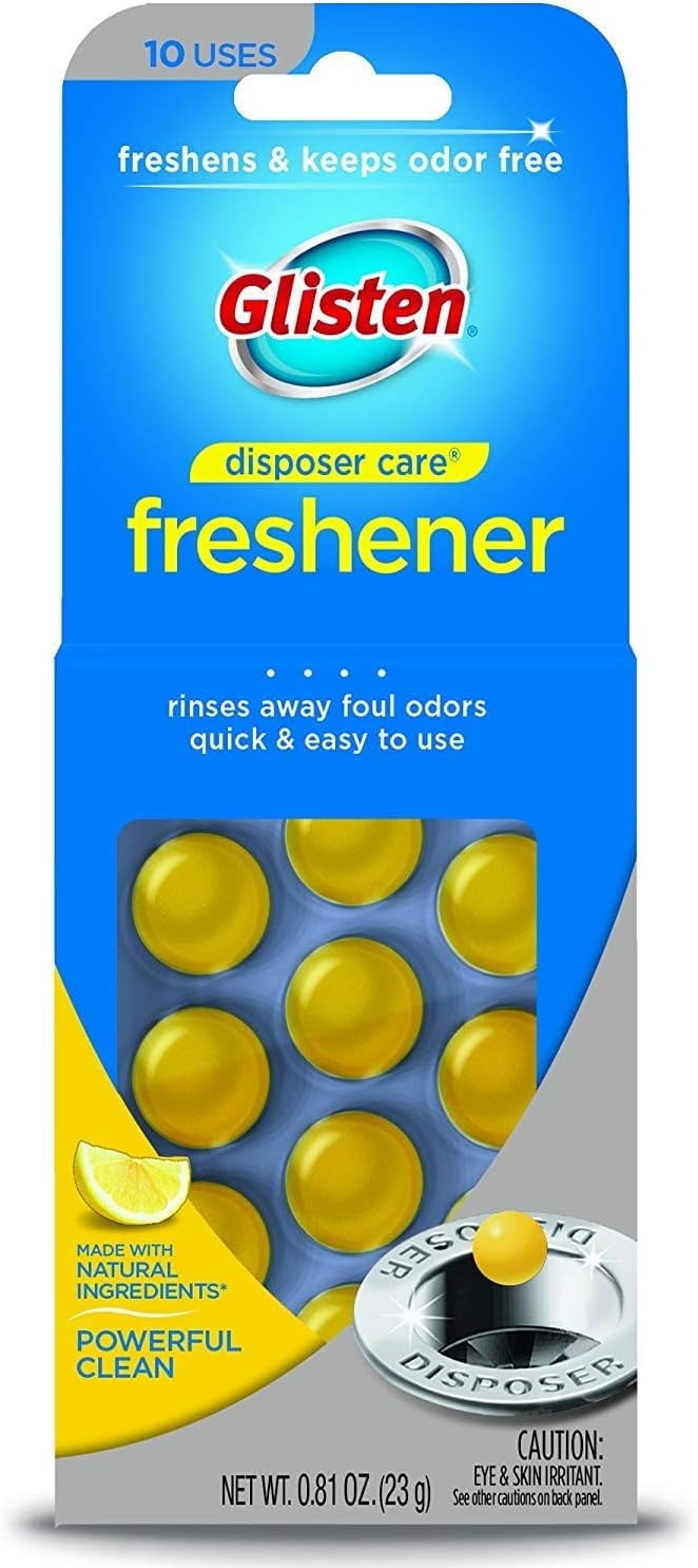 Glisten GLISTEN-DPLM12T-3/PACK Disposer Care Garbage Disposal & Drain ...