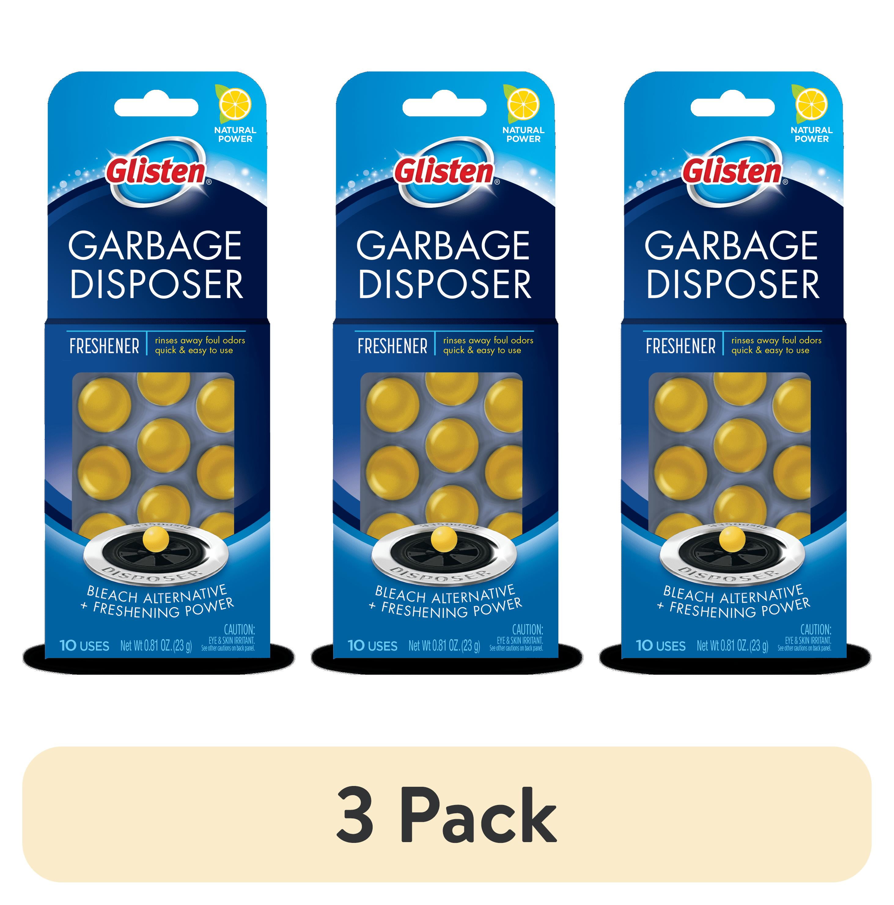 (3 pack) Glisten Garbage Disposer Care Freshener Pods, 10 Pack ...