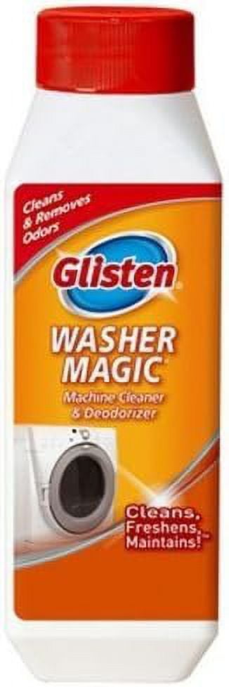 Glisten Washer Magic Washing Machine Cleaner and Deodorizer, 12 Fl. Oz ...
