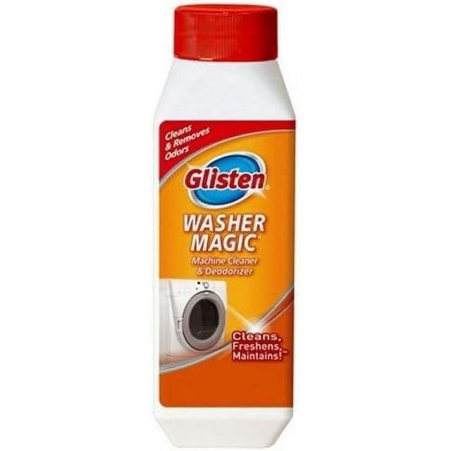 Glisten Washer Magic Washing Machine Cleaner and Deodorizer, 12 Fl. Oz ...