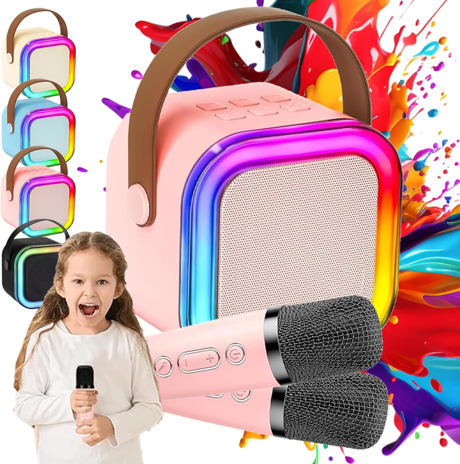 Glistenwing Mini Karaoke, Glistenwing Karaoke, Fall Portable Wireless ...