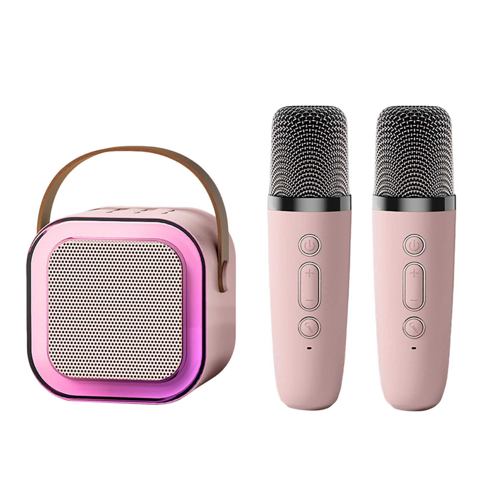 Glistenwing Mini Karaoke, Portable Wireless Karaoke Machine, Bluetooth ...