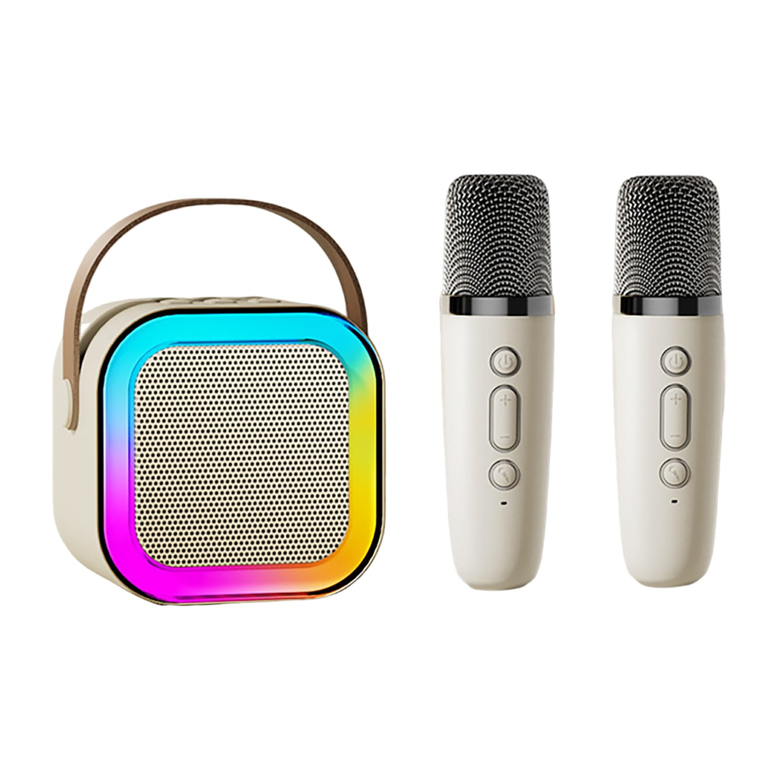 Glistenwing Mini Karaoke, Portable Wireless Karaoke Machine, Bluetooth ...