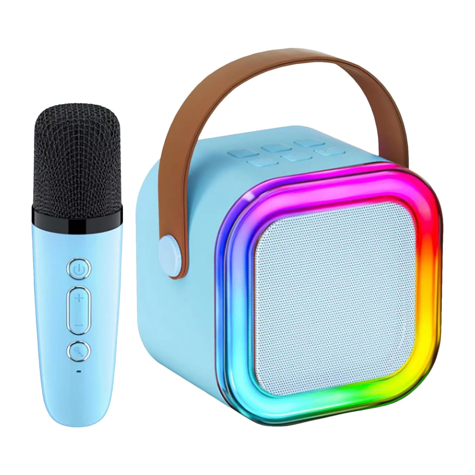 Glistenwing Mini Karaoke, Portable Wireless Karaoke Machine, Bluetooth ...