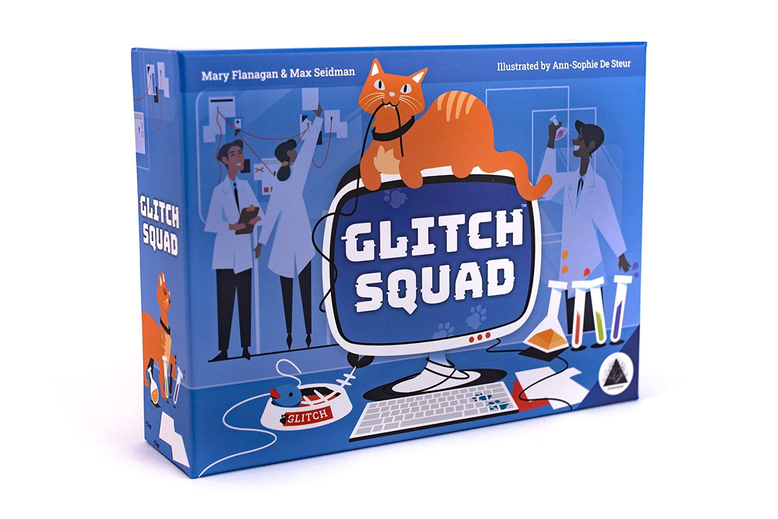 Glitch Squad, Collaborative Logic Puzzle Game, Ages 8+, 3 to 8 Players, Resonym Games C65 ...
