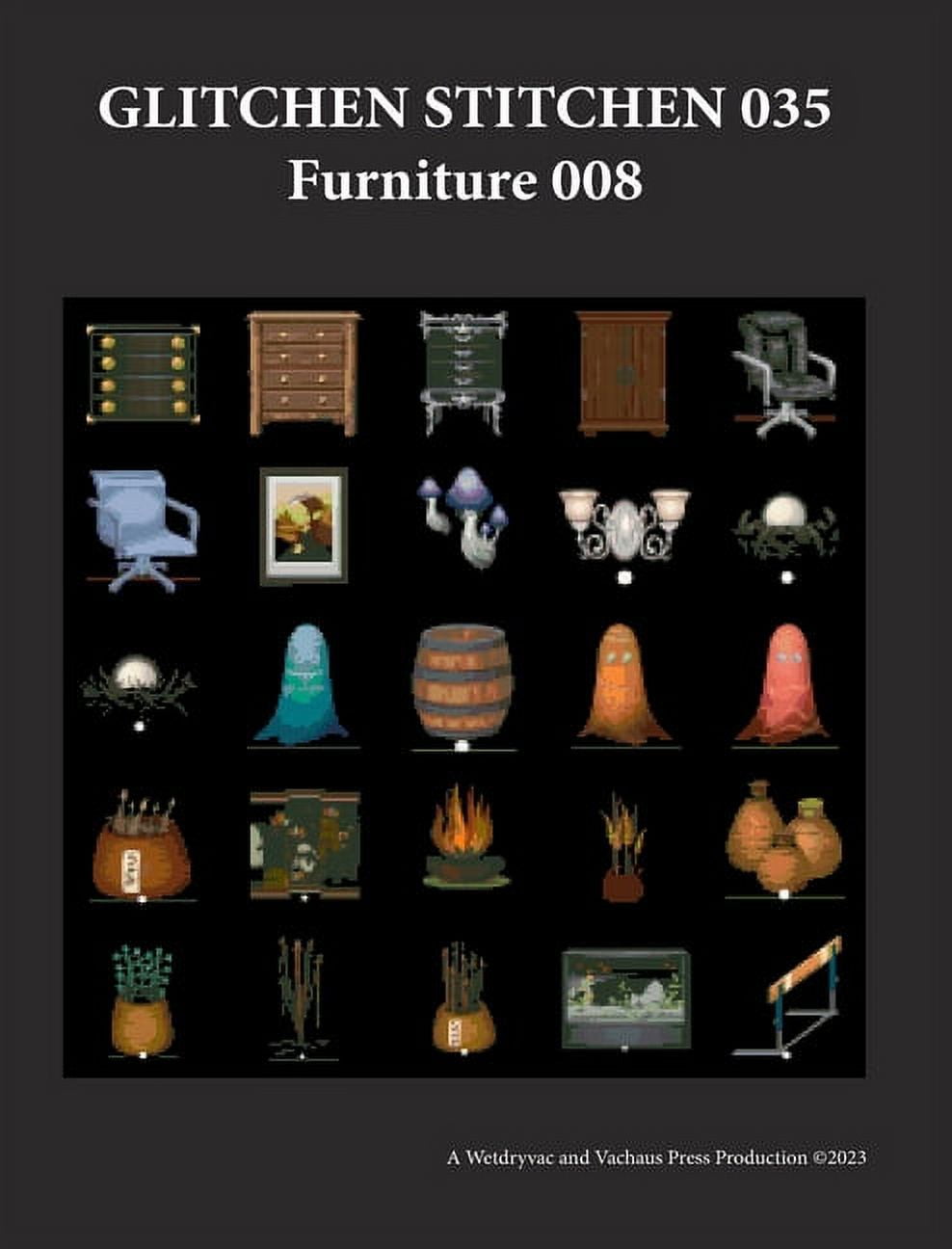Glitchen Stitchen 035 Furniture 008 (Hardcover) - Walmart.com