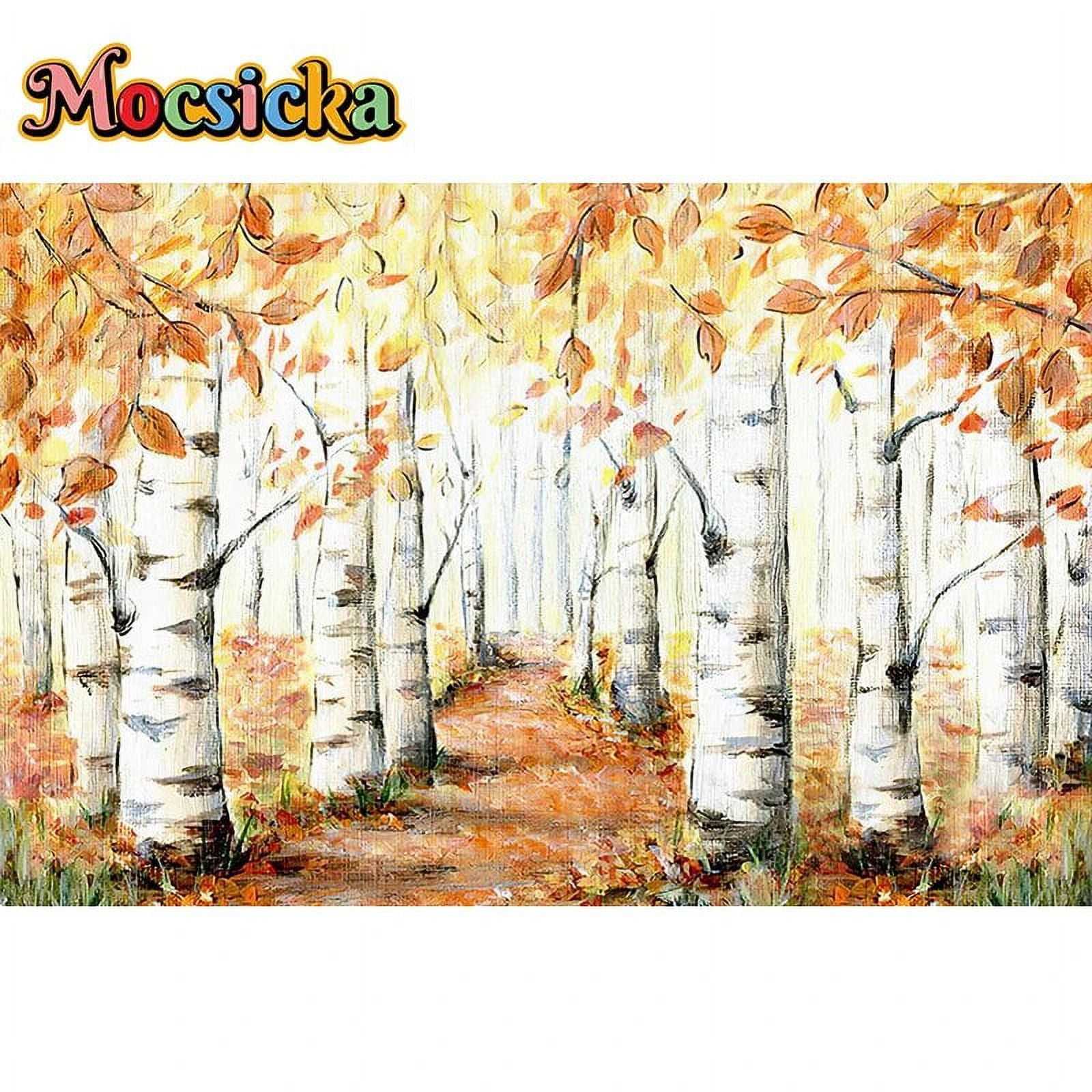 Glitter Autumn Forest Photography Background Nature Landscape Autumn ...