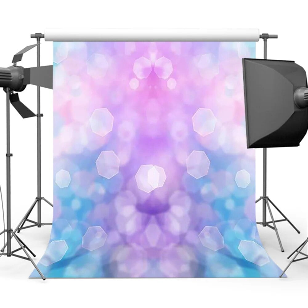 Glitter Backdrop Purple and Blue Abstract Photography Backdrops Bokeh ...