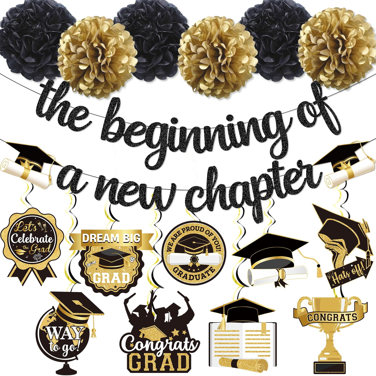 Glitter The Beginning of DHF10 a New Chapter Banner Graduation ...