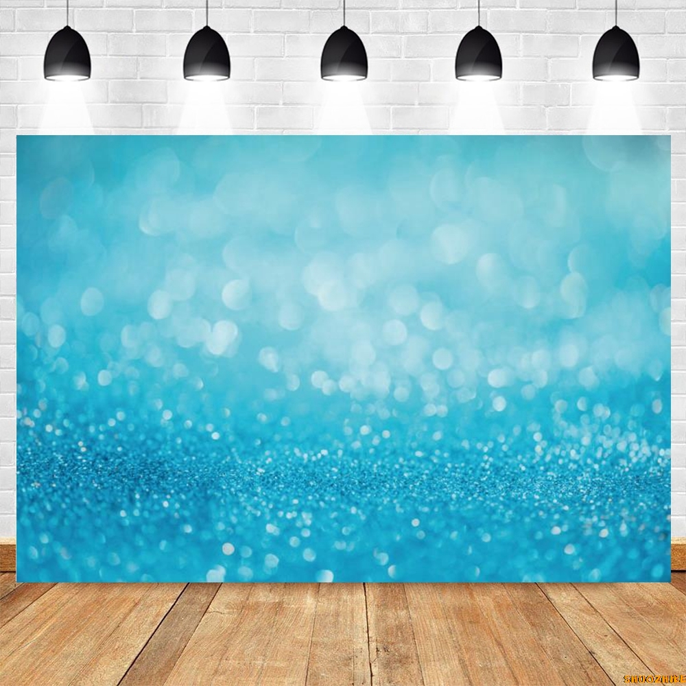 Glitter Birthday Party Backdrop Shiny Spots Newborn Baby Kids Portrait ...