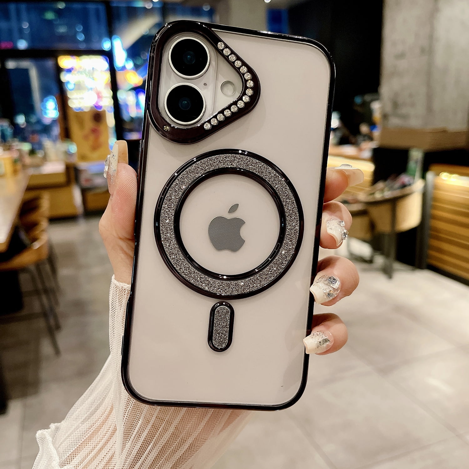 Glitter Bling Case for Apple iPhone 16 Plus, Compatible with Magsafe ...