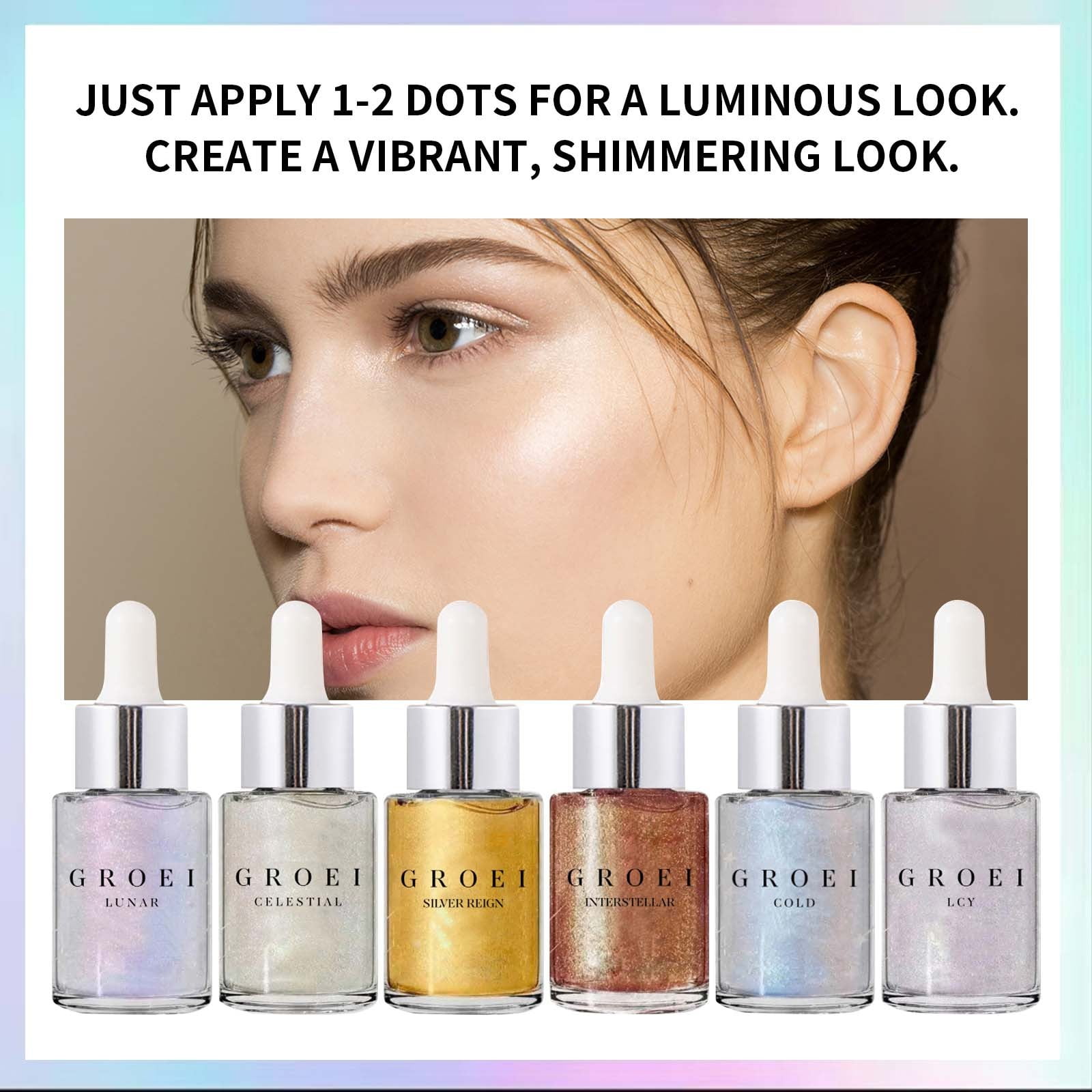 Glitter Body Serum | Illuminating Holographic Glitter Gel | Color ...