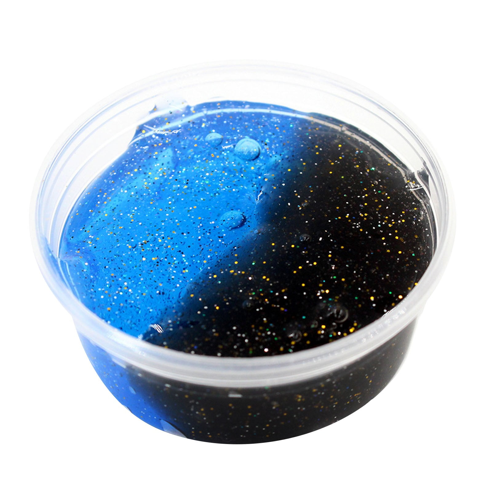 Glitter Cloud Slime for Kids - Soft & Stretchy Butter Slime with Gold ...