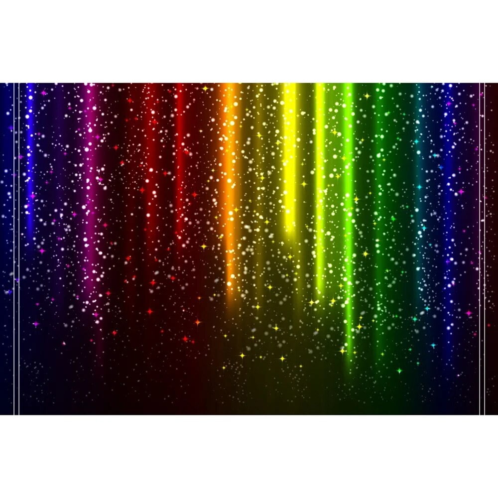 Glitter Colorful Polka Dots Light Bokeh Carnival Party Decor Backdrop Birthday Party Wedding ...