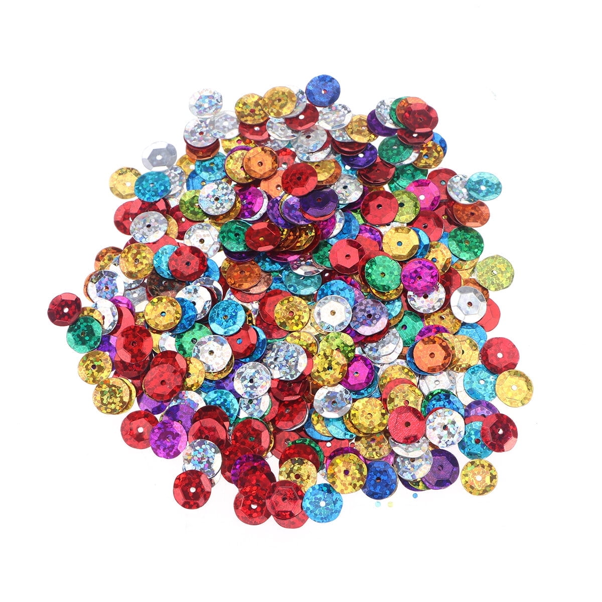 Glitter Colorful Sequins for Children DIY Crafts and Decoration (Round ...