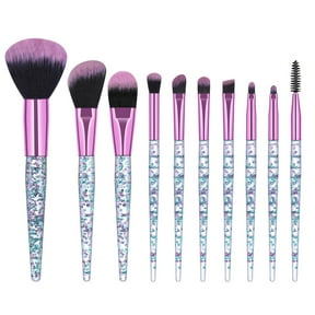 USTAR 18 Pcs Makeup Brushes: Synthetic, Foundation, Powder, Concealer ...