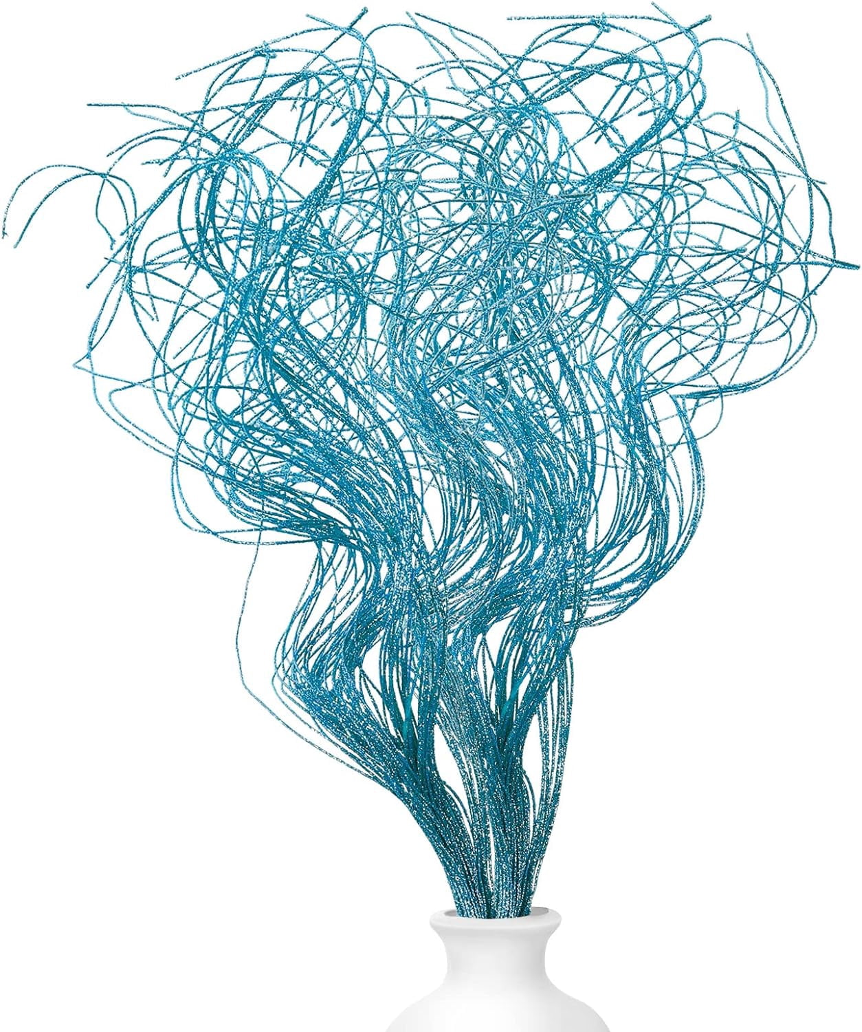 Glitter Curly Ting Ting Branches Christmas Branches Vase Filler ...