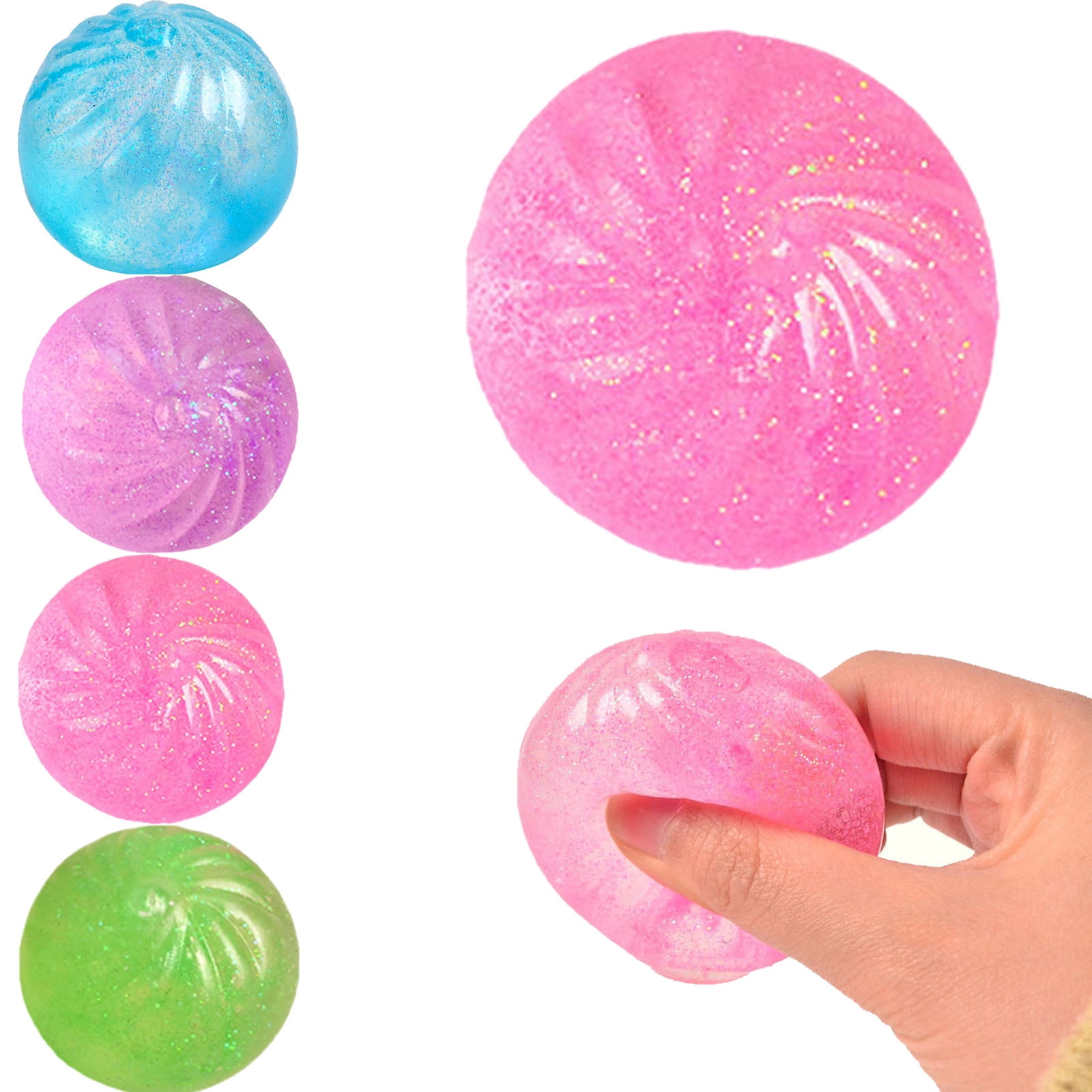 Glitter Dumpling - Glitter Dumpling Squishy, Squishy Dumpling,Mystery ...