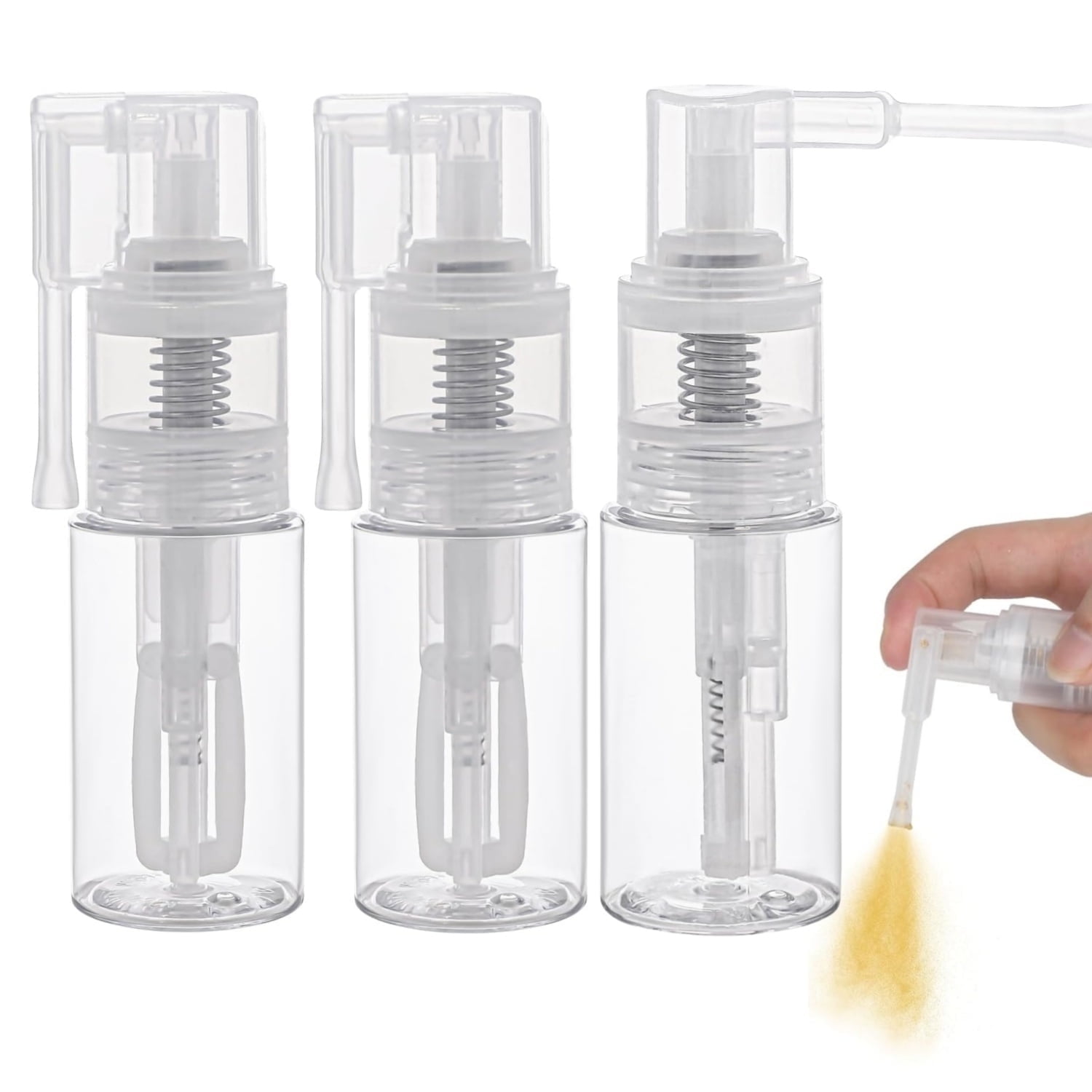 Glitter Duster Sprayer, 35 ml Powder Spray Bottle Empty, 3 Pcs Glitter ...