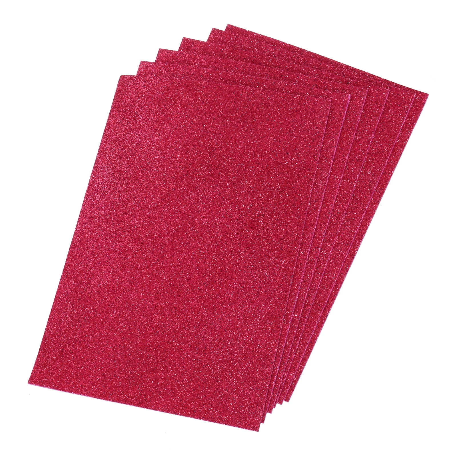 Glitter EVA Foam Sheets Soft Paper Self-Adhesive 11.8 x 7.8 Inch Dark ...
