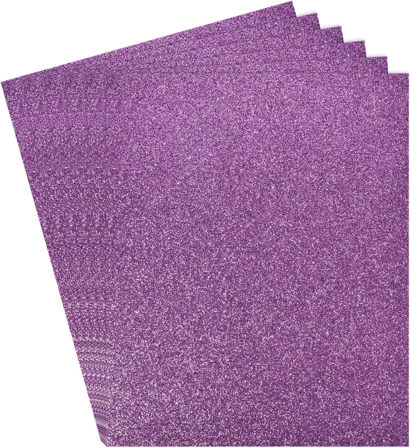 Glitter EVA Foam Sheets, [for Arts and Crafts Projects] - 11x8 Inch 2mm ...