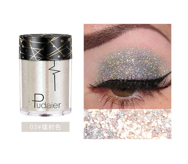 Glitter Eye Shadow Loose Powder Diamond Shine Eyeshadow Pigment Sparkle ...