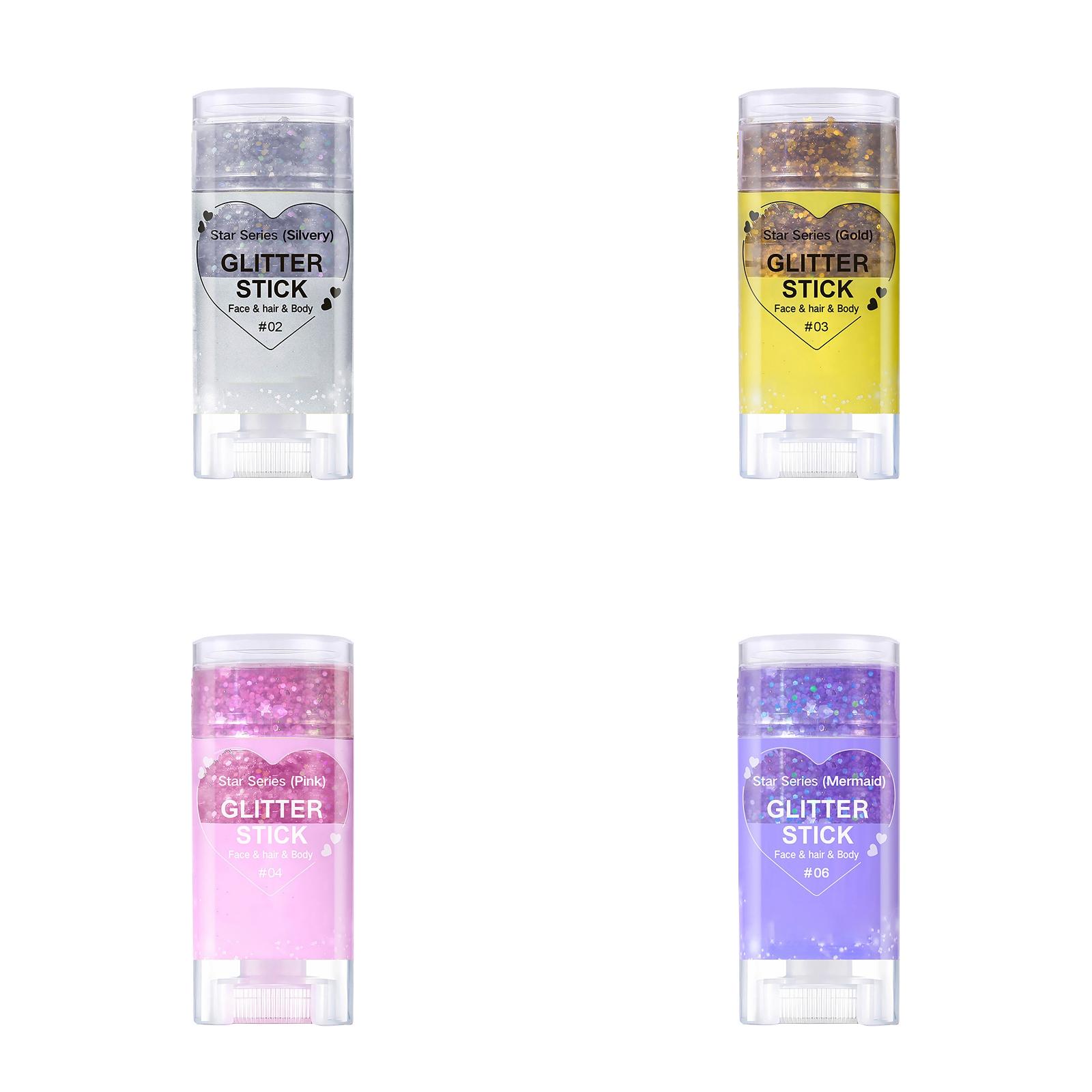 Glitter Eyeshadow Body Paint Stick Face Lip Star Glitter Festival Stage ...