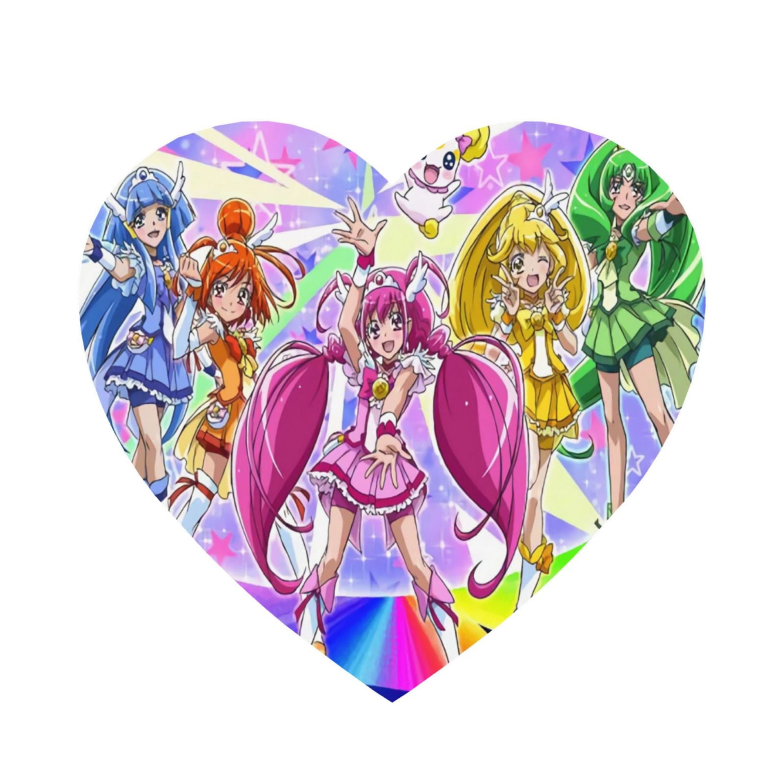Glitter Force Fridge Magnets, Acrylic Magnetic Refrigerator Sticker ...