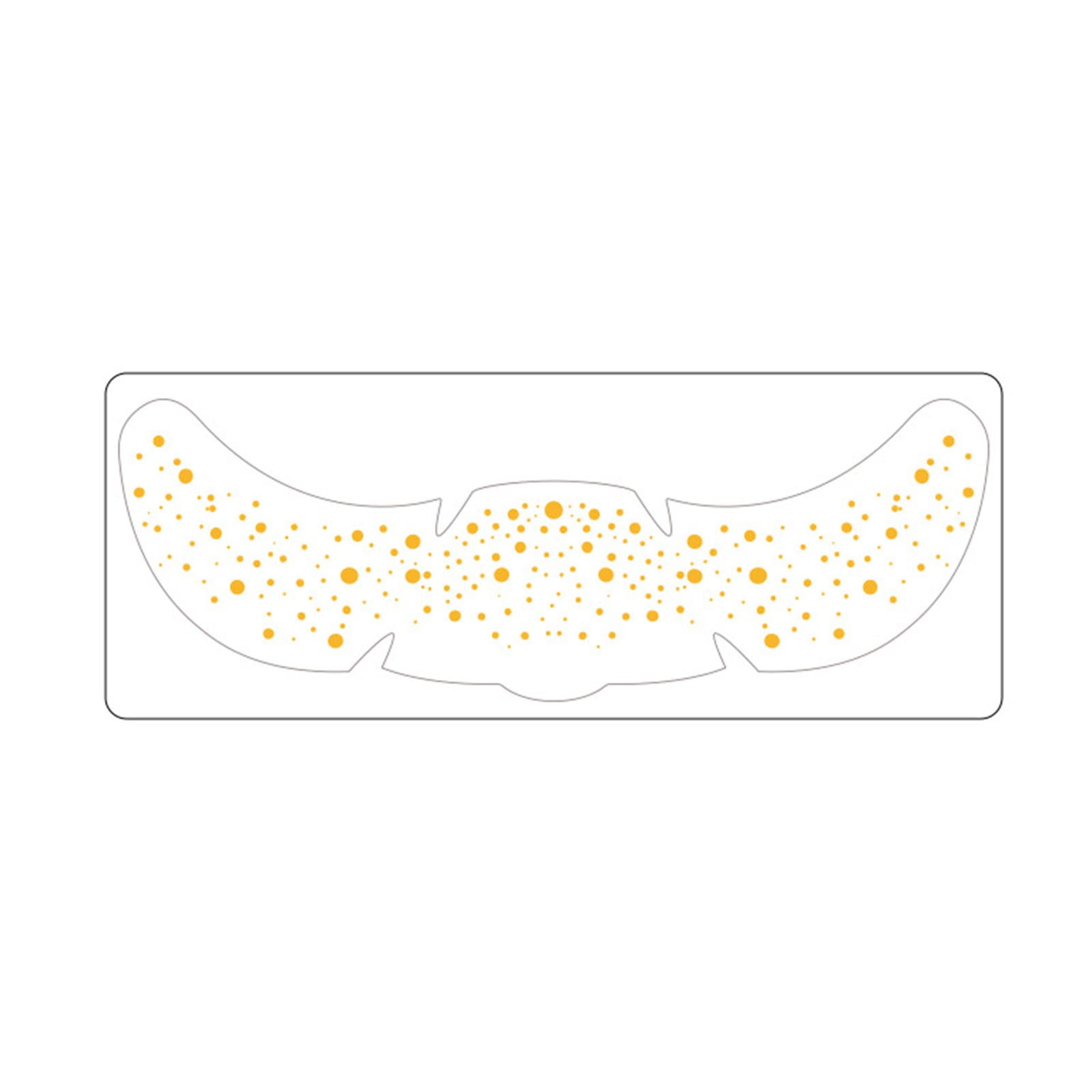 Glitter Freckles Stickers - Gold, Silver, Brown, Hearts, Dots, Broken ...