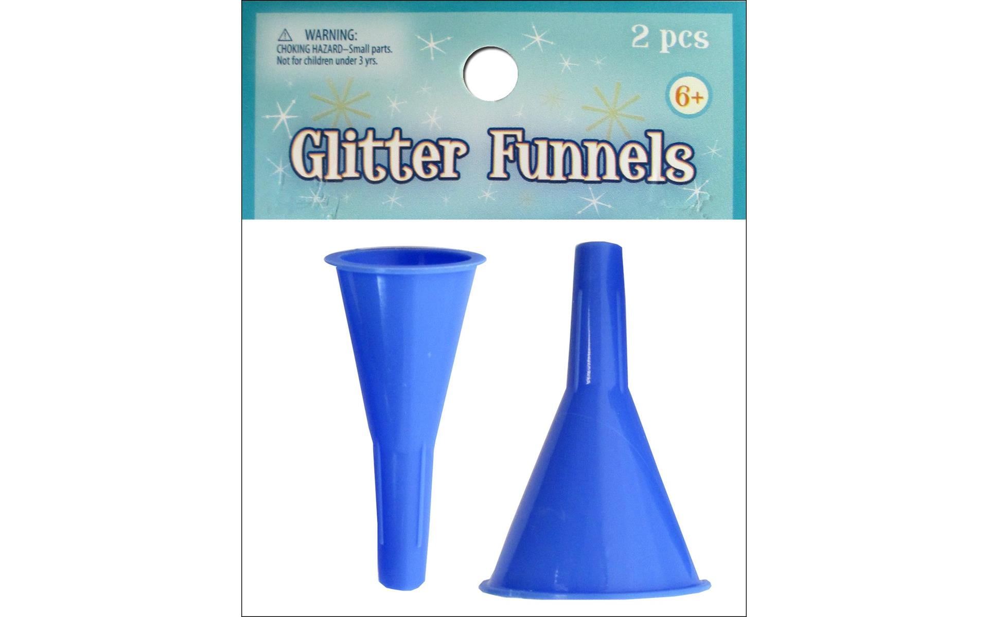 Glitter Funnels 2/Pkg-Blue - Walmart.com