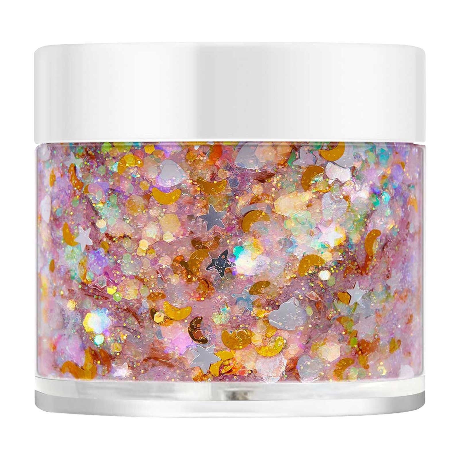 Glitter Gel For Body Face Hair And Lip Color Changing Glitter Gel Under ...