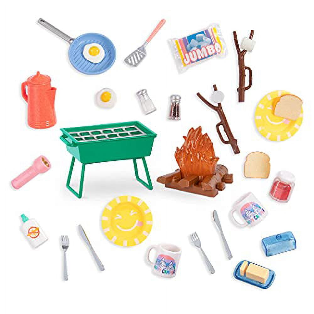 Glitter Girls– Campfire & Portable BBQ Grill Set - Marshmallows ...