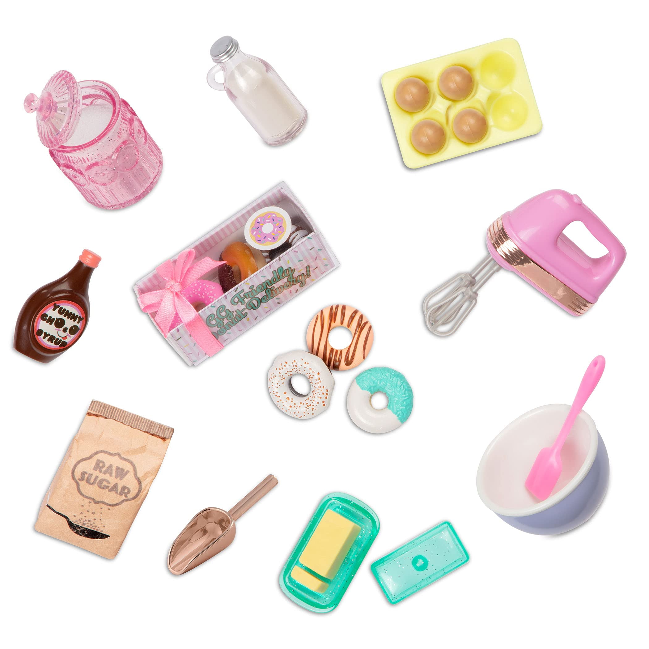 Glitter Girls - Donut Baking Set - Play Food, Mixer, & Kitchen ...