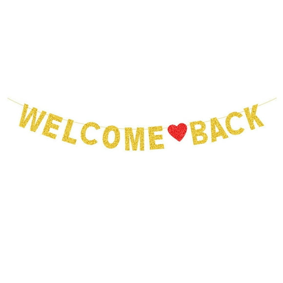 Welcome Back Banner