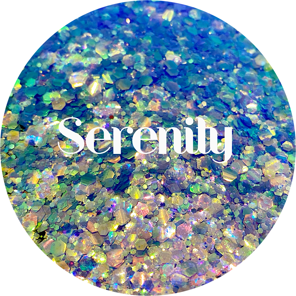 Glitter Heart Co. Glitter - High Quality Polyester Glitter - Iridescent ...