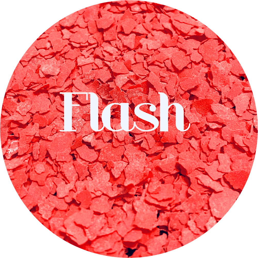 Glitter Heart Co. - Red Paint Chips - Glitter for Him - Flash - 2 oz ...