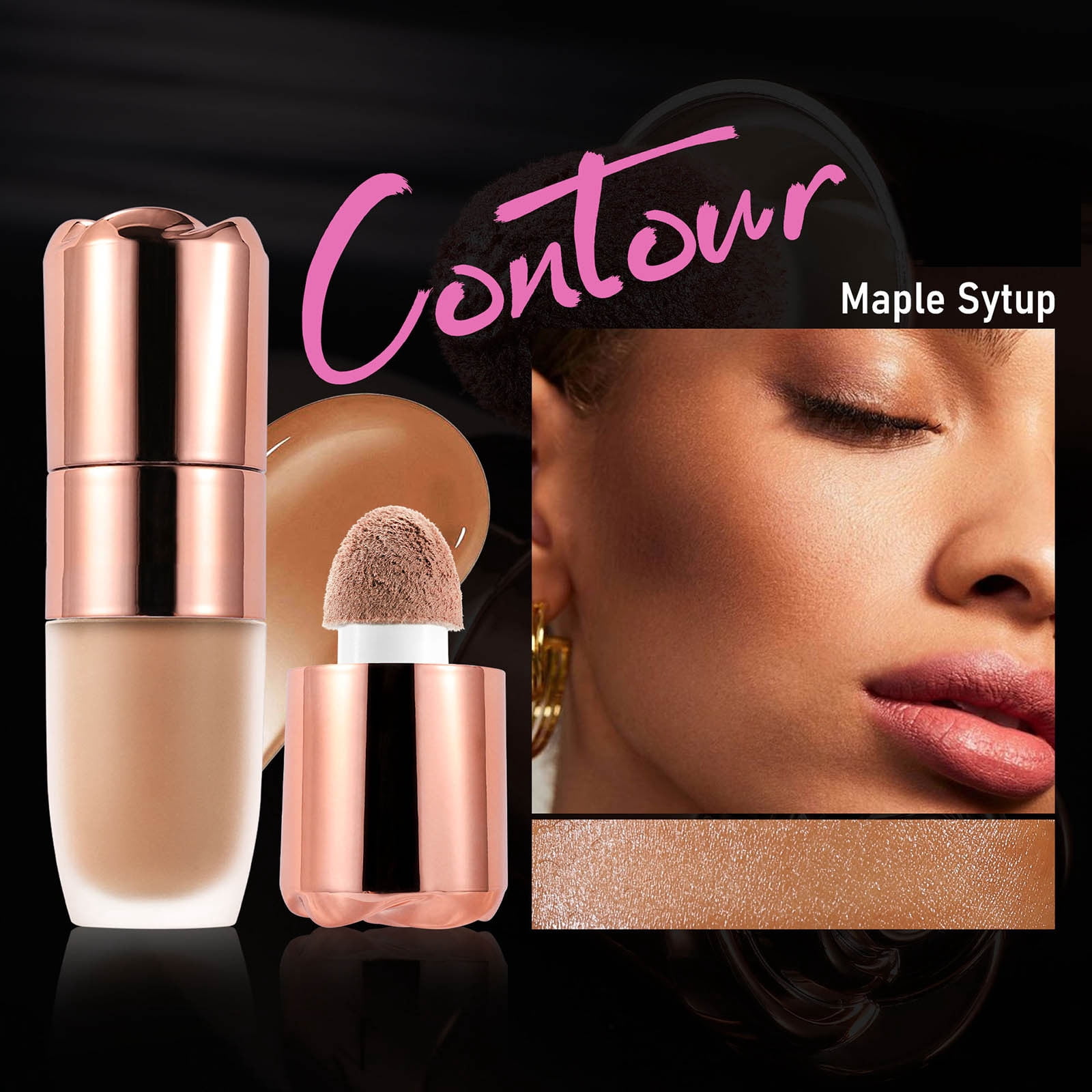 Glitter Highlighters, Glow Highlight Beauty Wand, Liquid Highlighter ...