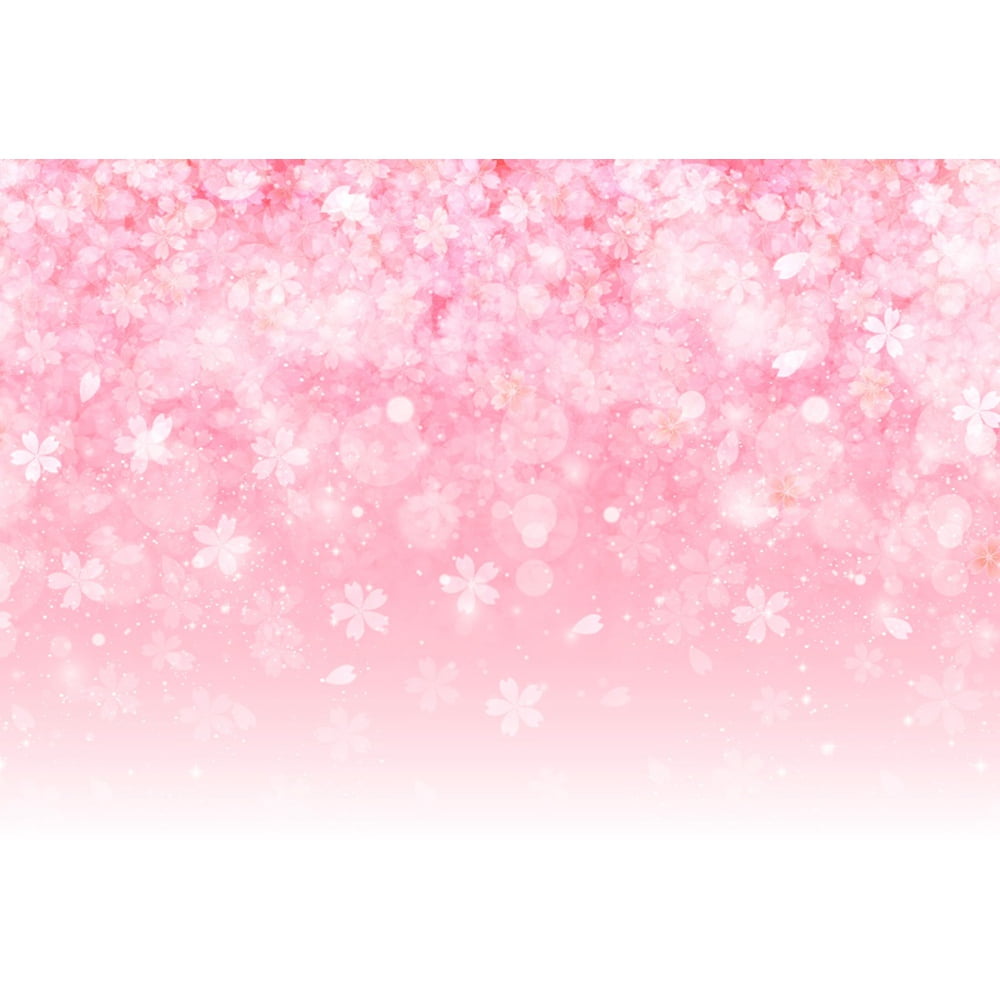 Glitter Light Bokeh Backdrop Romantic Cherry Blossoms Shiny Polka Dot Customized Wedding ...